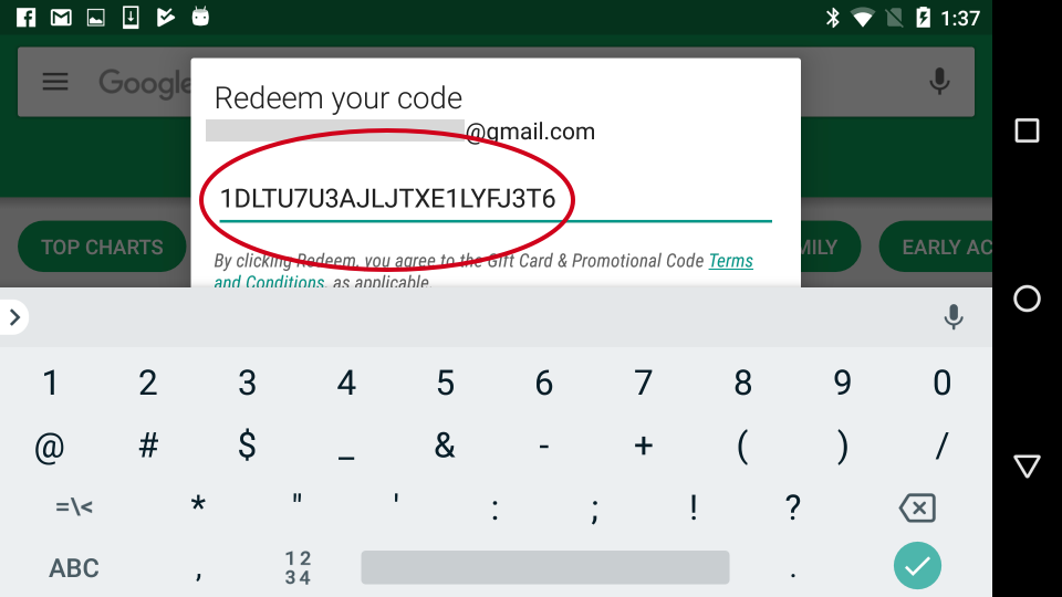 Redeem an Ultimate Phonics Android Promo Code
